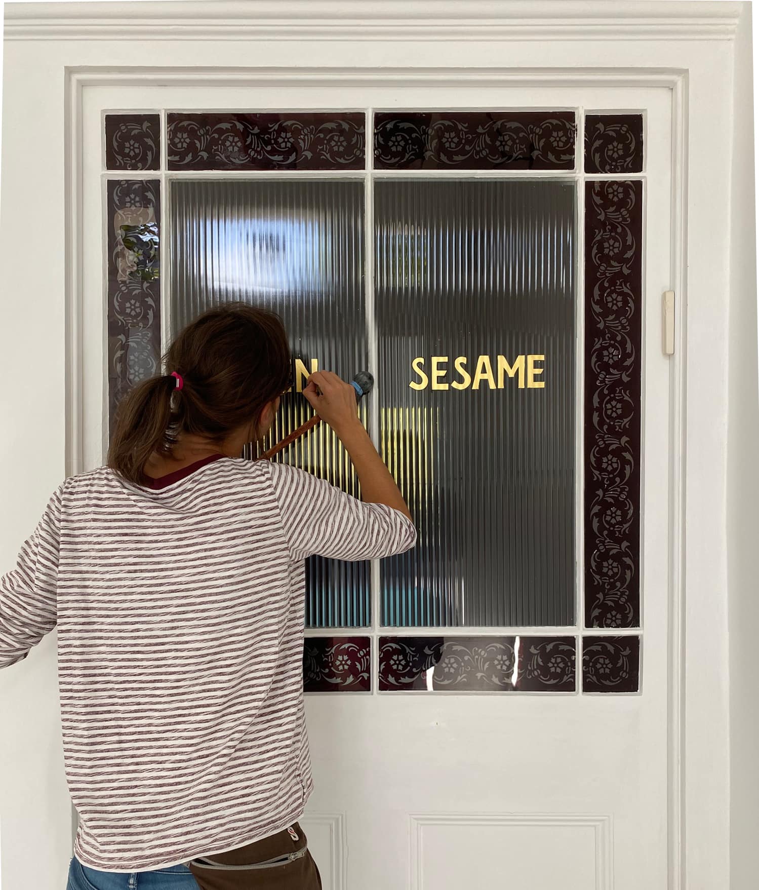 House numbers – hand painted by NGS of London - NGS Sign lettering ...