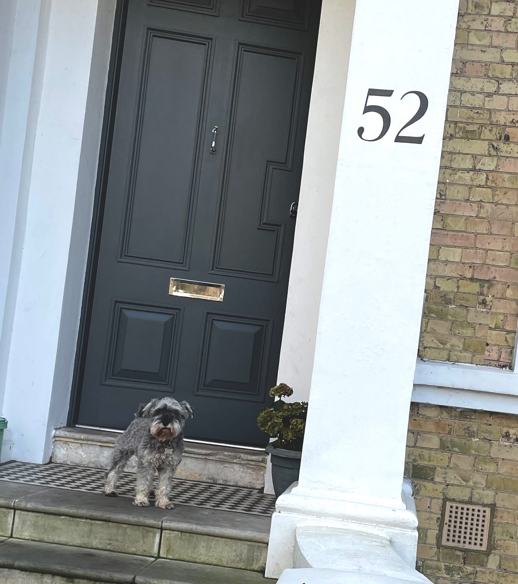 House numbers – hand painted by NGS of London - NGS Sign lettering ...